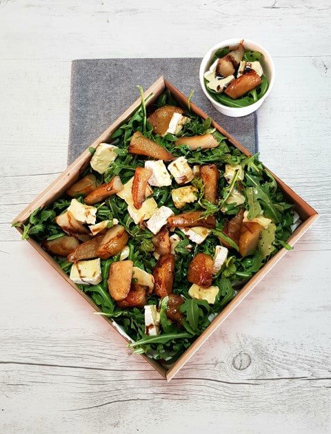 Caramelised pear & rocket Salad – iqcatering