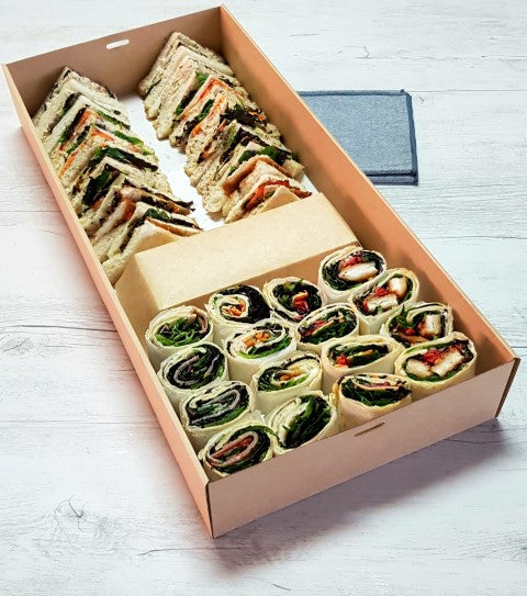 Mixed Sandwich & Wrap Platter 32 Pieces – iqcatering